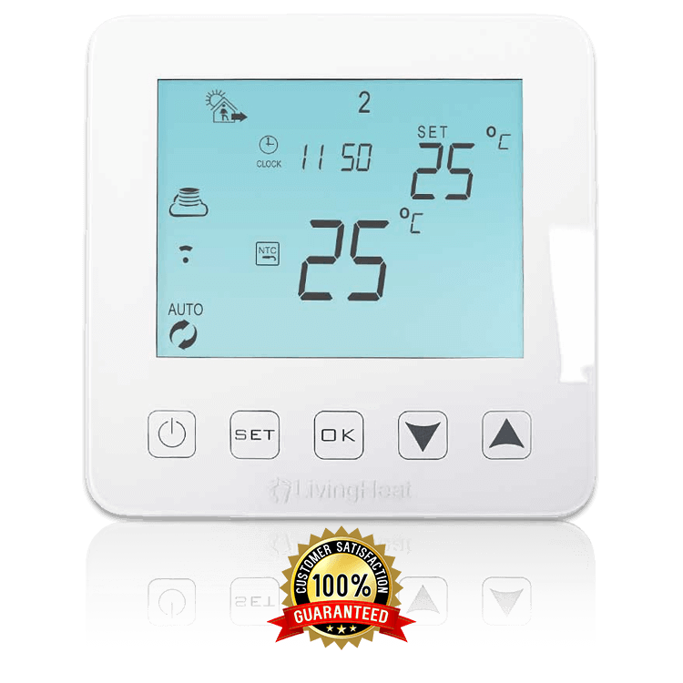 Living Heat Underfloor Heating Electric Thermostat Range | eBay