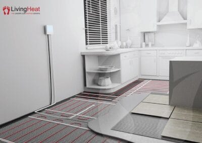 Underfloor Heat Mat 200w | Living Heat Electric Underfloor Heating