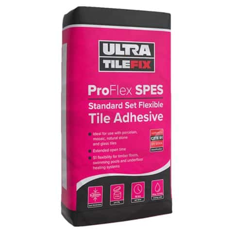 Flexible Slow set Adhesive for tilling with underfloor heating